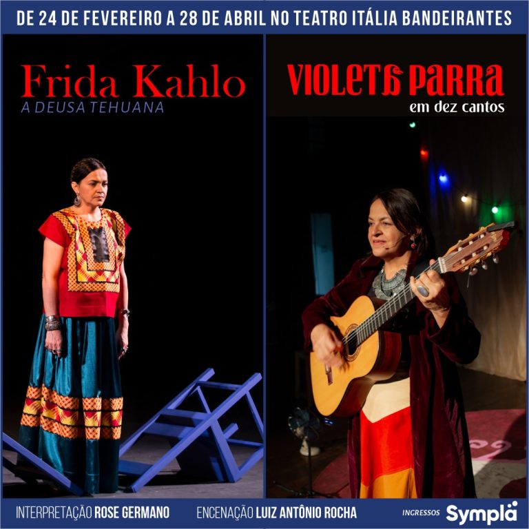 Violeta Parra e Frida Kahlo em São Paulo, com Rose Germano | SBAT ...